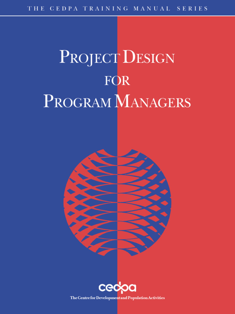 Project Design Manual for Managers | PDF | Project Management | Learning