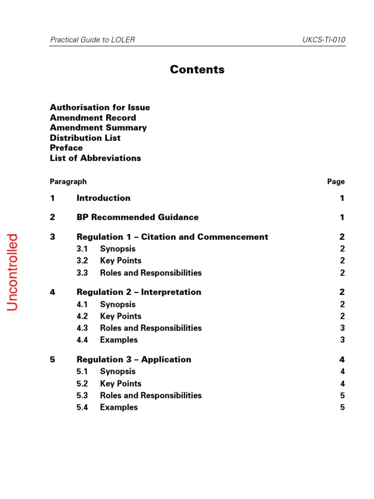 Practical LOLER | PDF | Elevator | Crane (Machine)