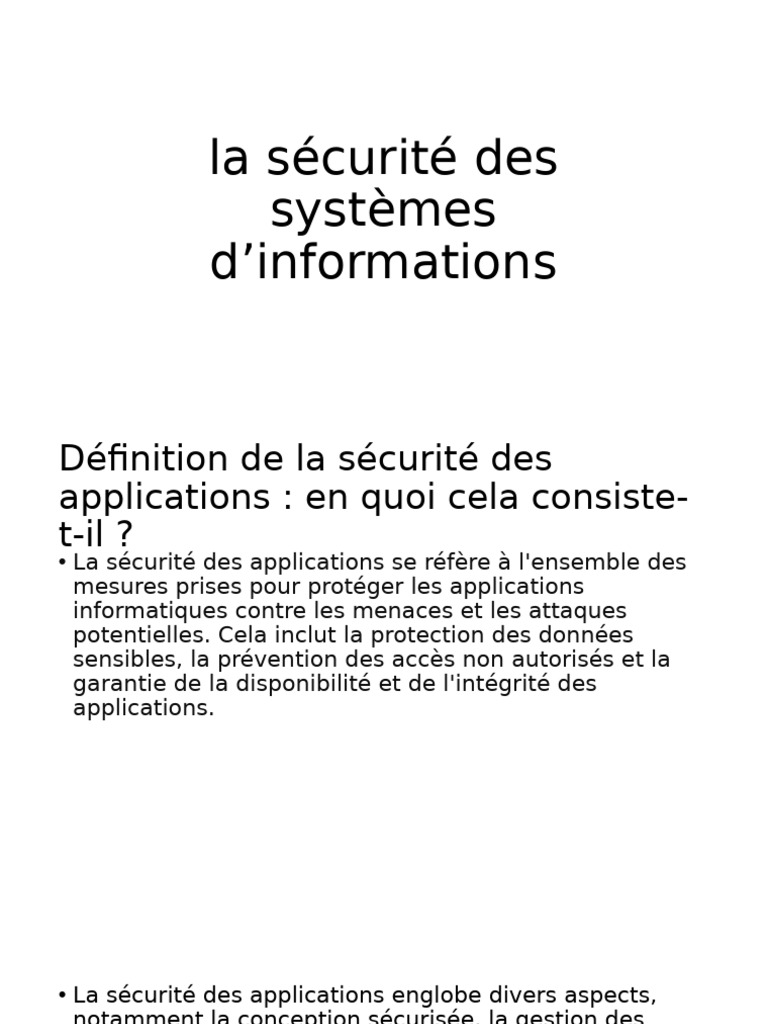 secu_app[1] | PDF | Cryptographie | Sécurité