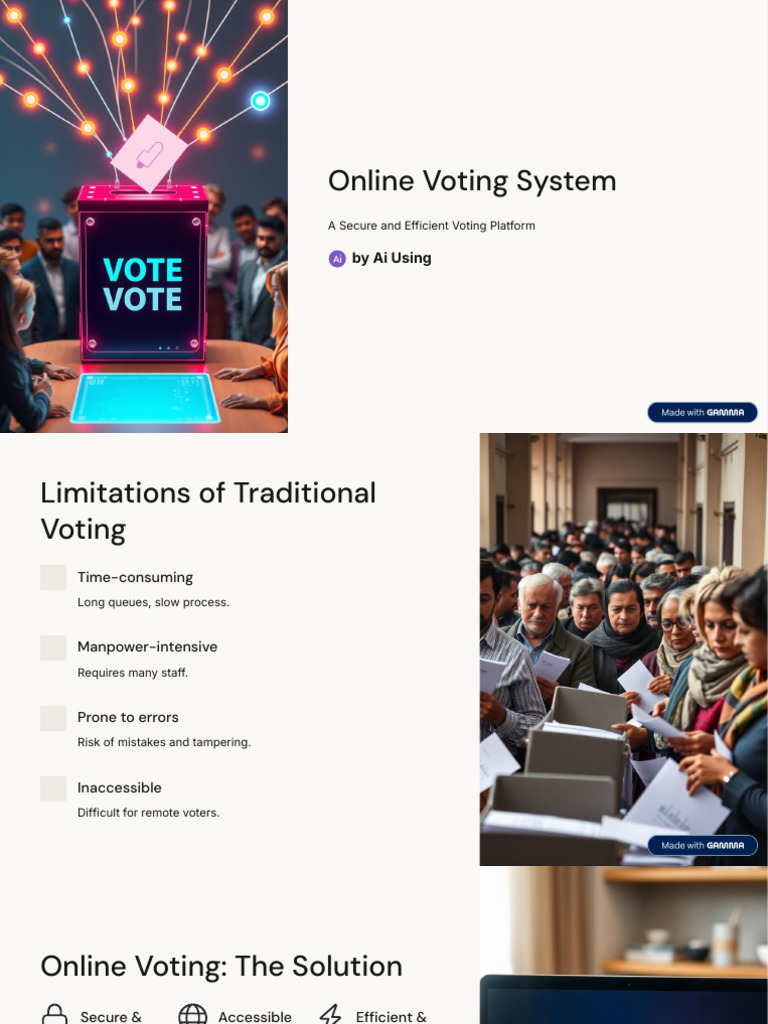 Online Voting System | PDF