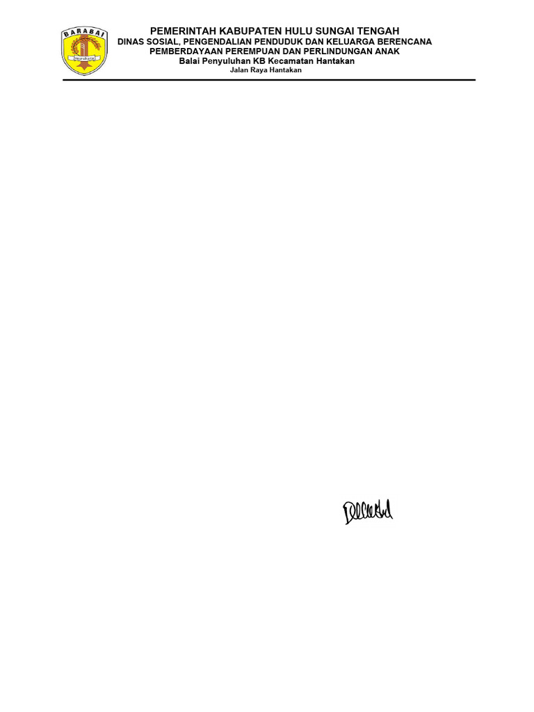 Undangan Pertemuan | PDF