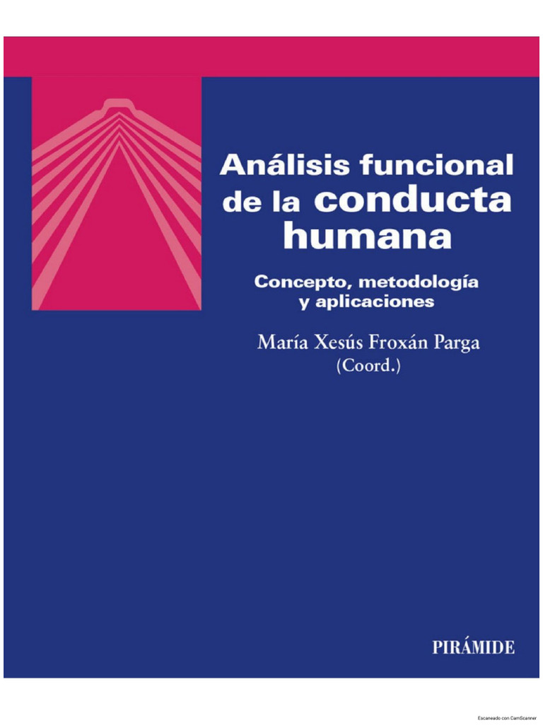 Analisis Funcional de La Conduc Maria Xesus Froxan Parga Sans Serif PDF ...