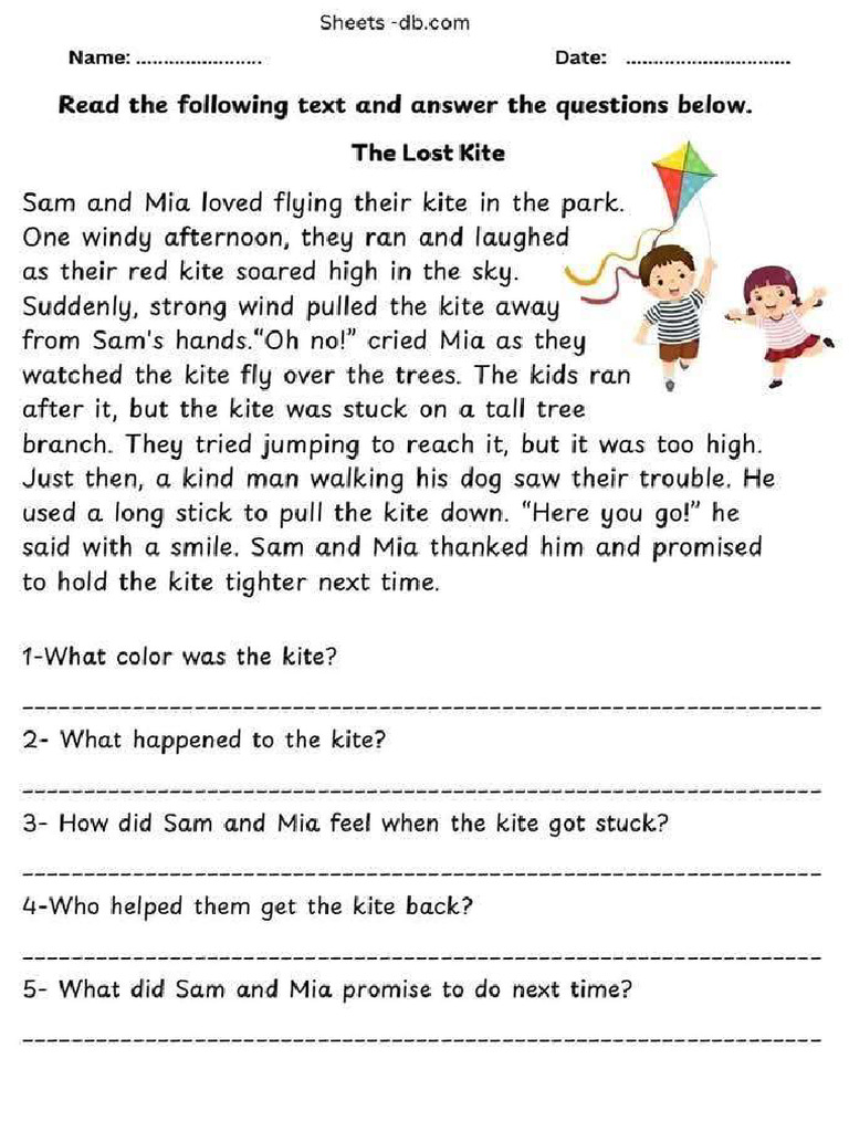 The Lost Kite | PDF