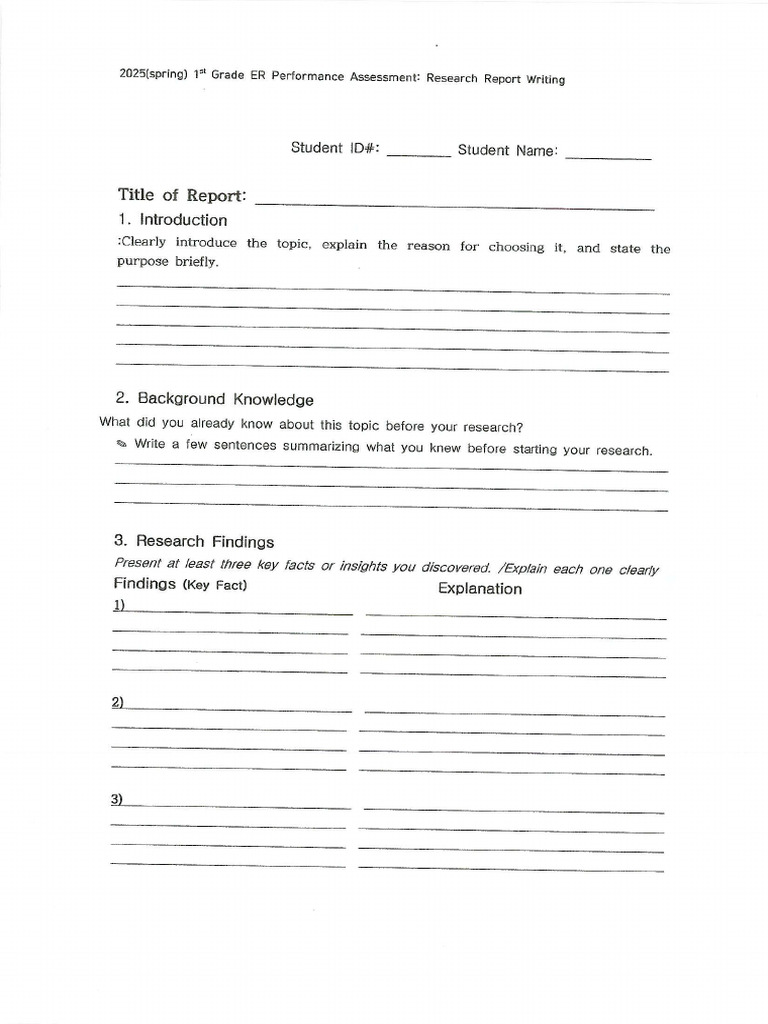 Template of Reseach Report | PDF