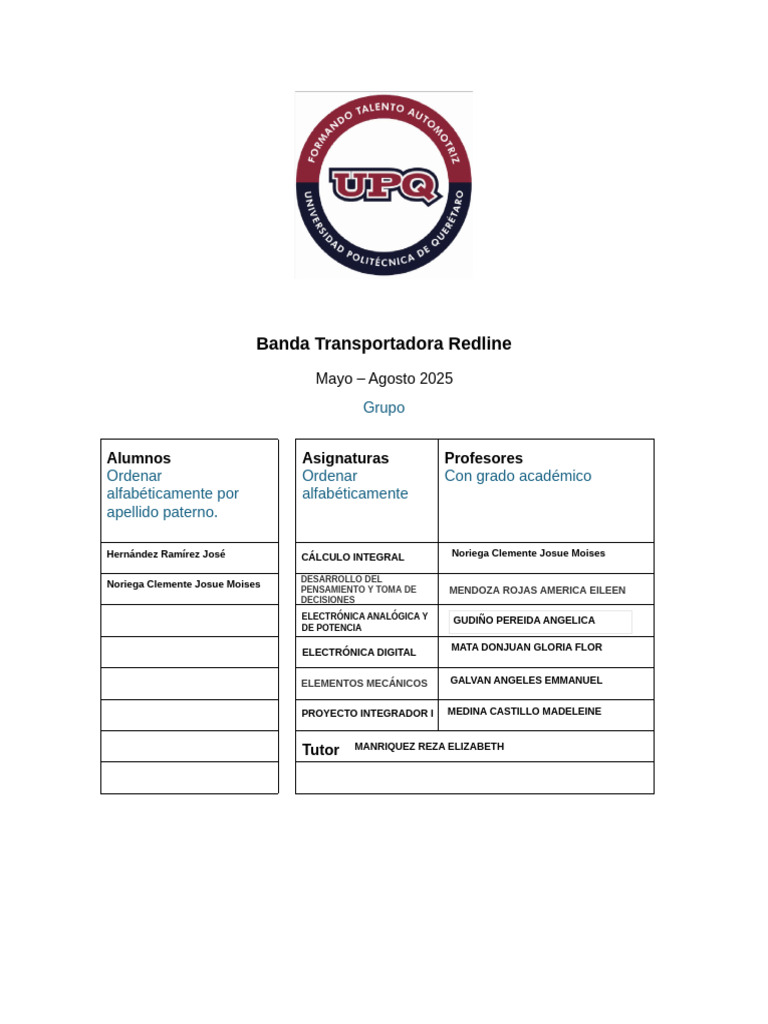 MM211 BandaTransportadoraR MA25 | PDF | Electrónica | Microcontrolador