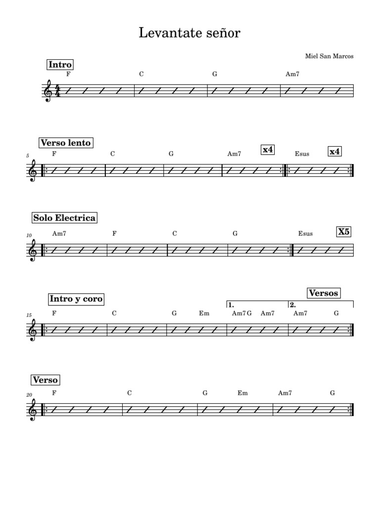 Levantate Señor | PDF