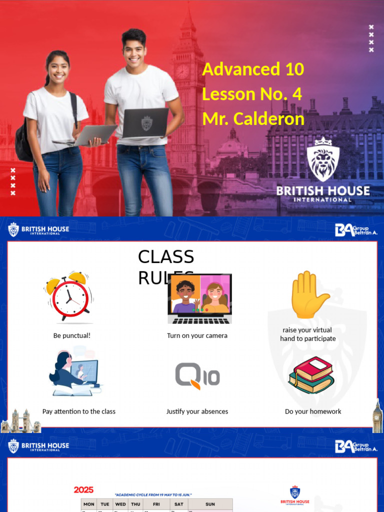 Advanced 10 Lesson No. 4 | PDF