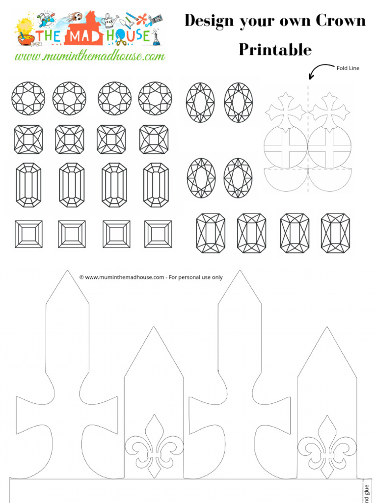 Create Your Own Crown Template | PDF