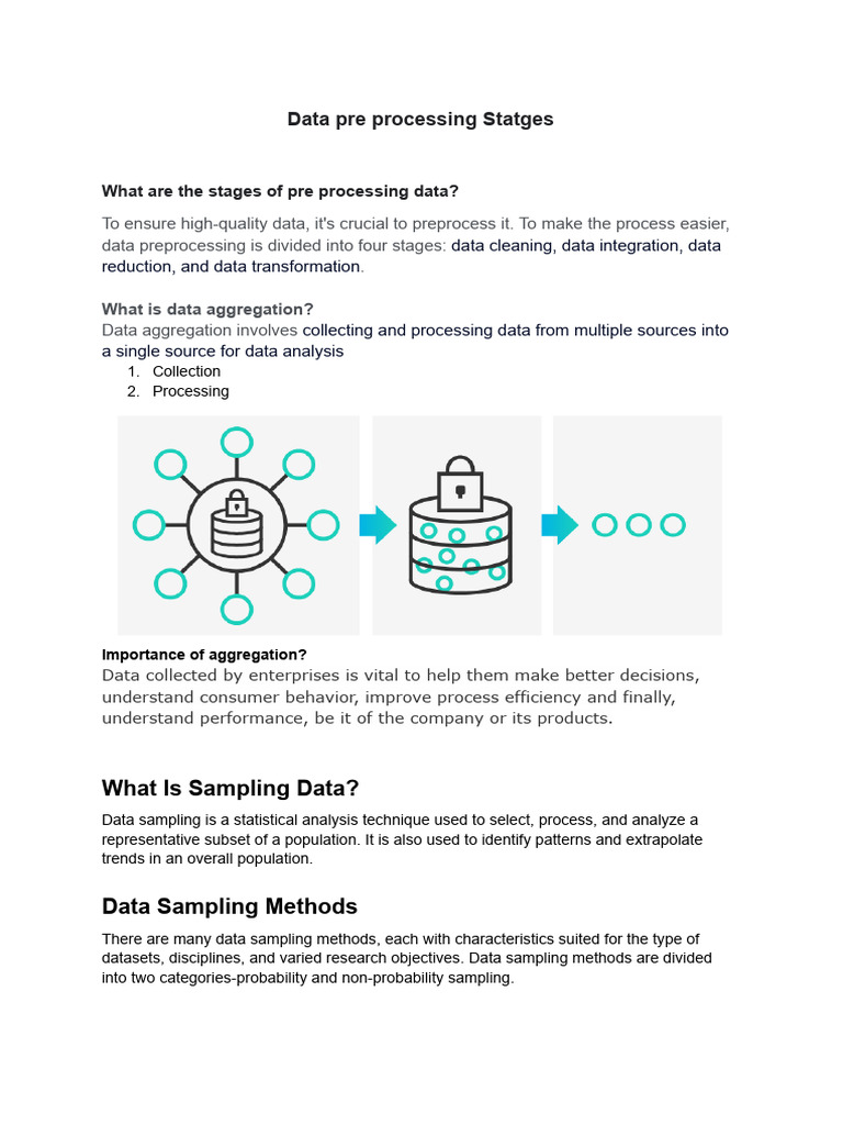Lec 3 - Data Pree Processing | PDF
