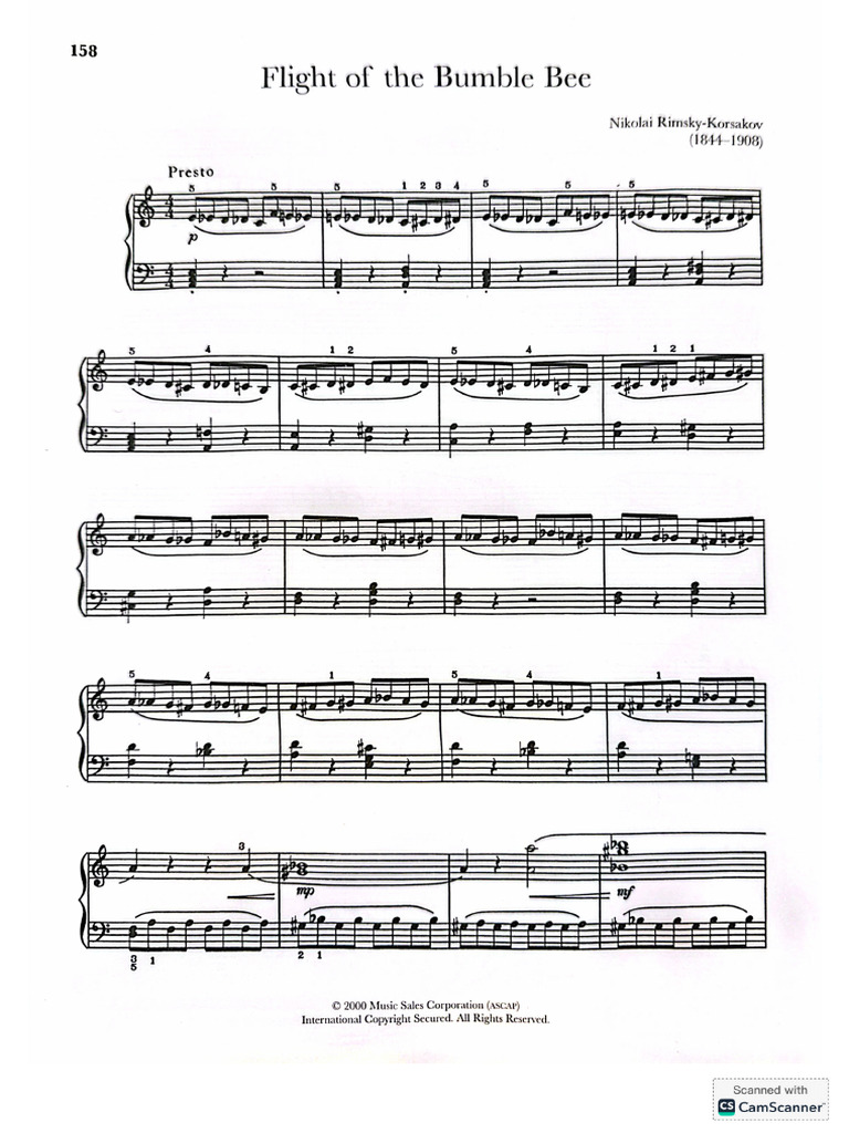 Flight of the Bumble Bee | PDF