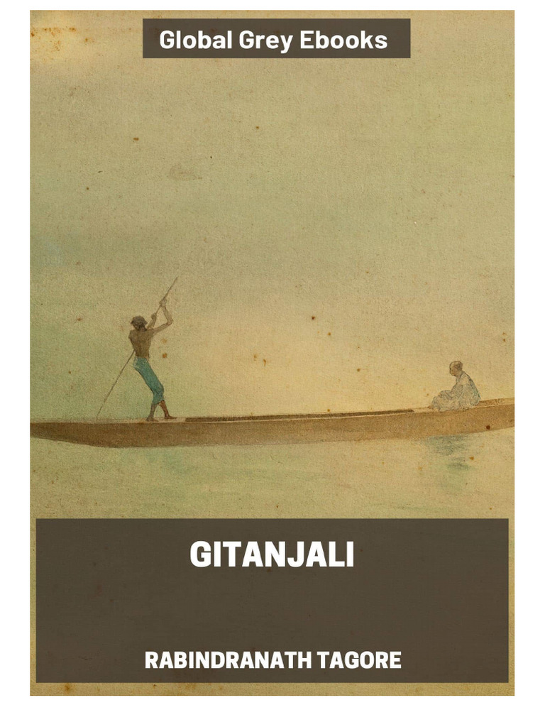 Rabindranath Tagore Gitanjali | PDF | Rabindranath Tagore