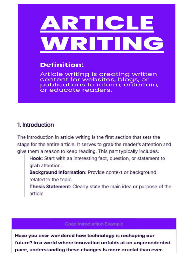 Writing | PDF