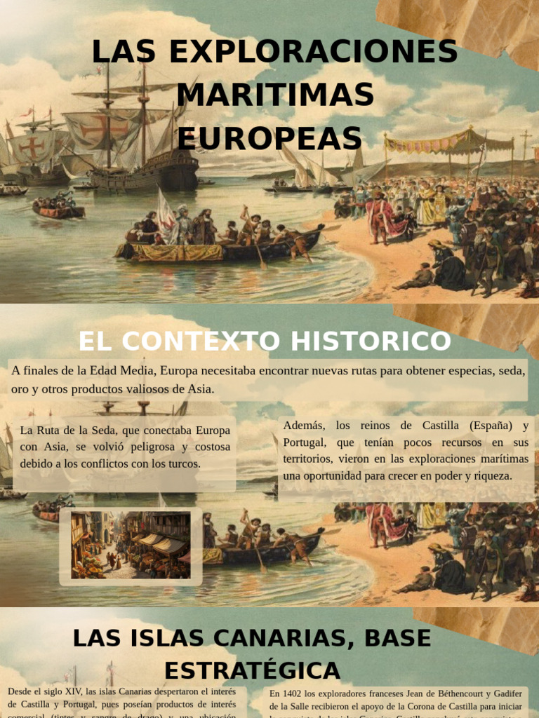 Las Exploraciones Maritimas Europeas | PDF | Cristobal colon