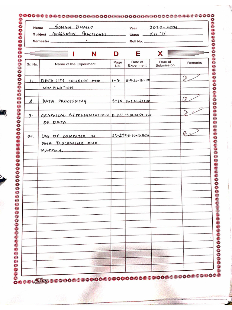 Geography Class 12 Cbse Project | PDF