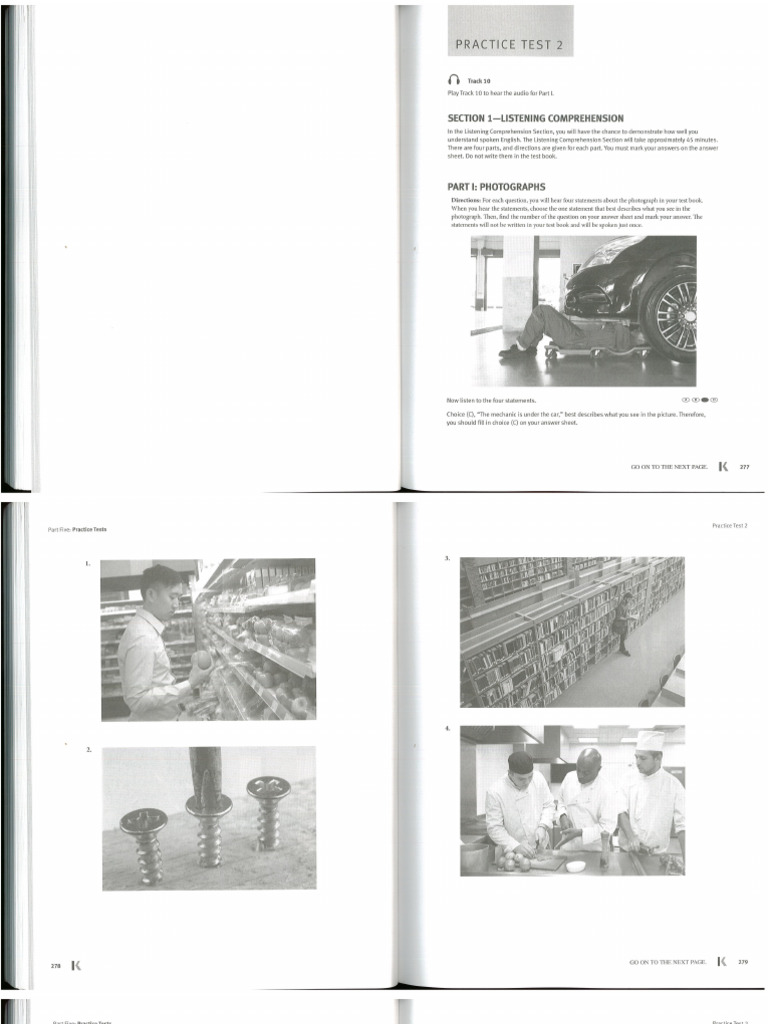 Toeic Model 2 New | PDF