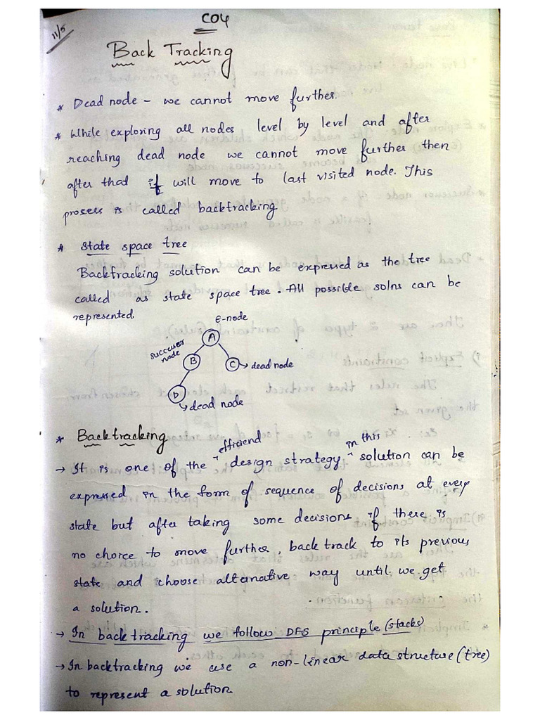 Daa Unit 4 Notes Pdf