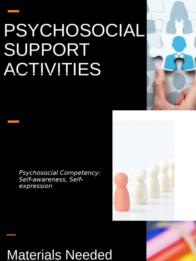 Psychosocial Support Activities Guide | PDF | Learning | Cognitive Science