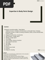 Sheetmetal Design Guidelines | PDF | Sheet Metal | Metalworking