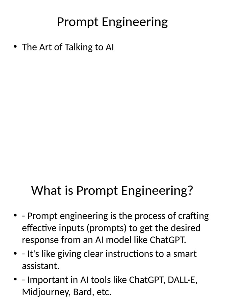 Prompt Engineering PDF | PDF