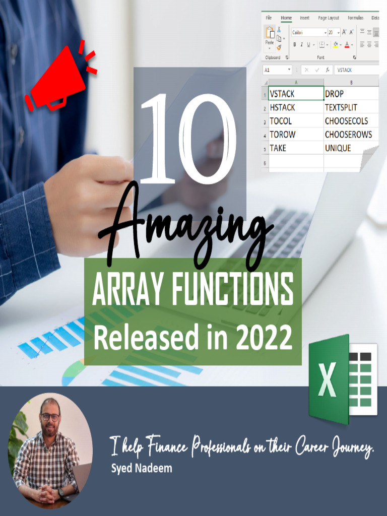 10 Amazing Array Functions in Excel | PDF
