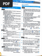 Class 12th Chemistry PYQs With Solution Chapter-1 Solution | PDF | Phases Of Matter | Chemical ...