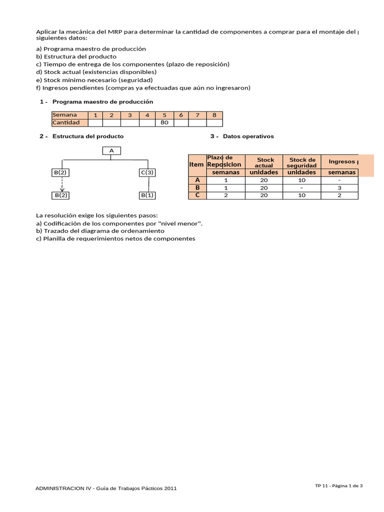 TPN 10 Producci n por montaje | PDF