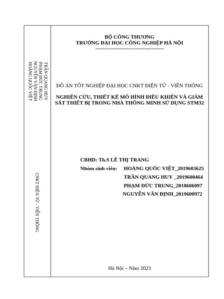 Bao Cao Do An Tot Nghiep | PDF
