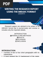 Imrd Examples | PDF | Materials | Physical Sciences