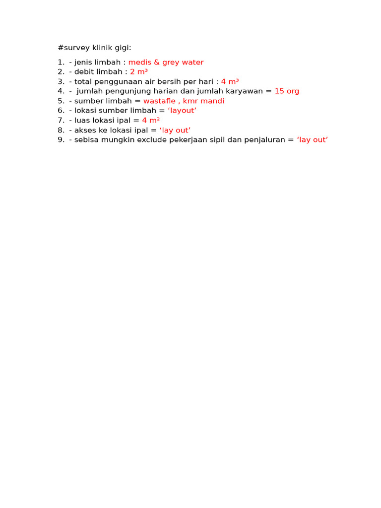 Sop Survey Ipal | PDF