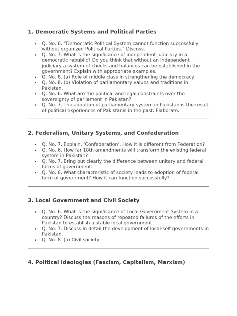 Deepseek Arrangement of State | PDF | Democracy | Political Ideologies