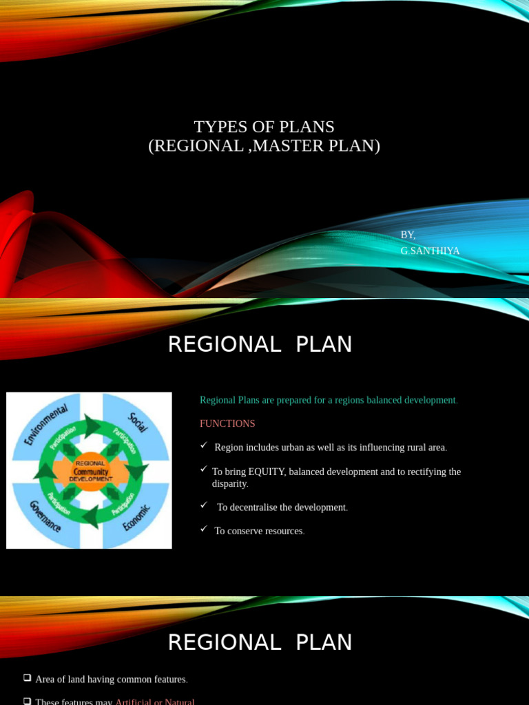 Overview of Regional Plans | PDF | Decentralization | Urbanization