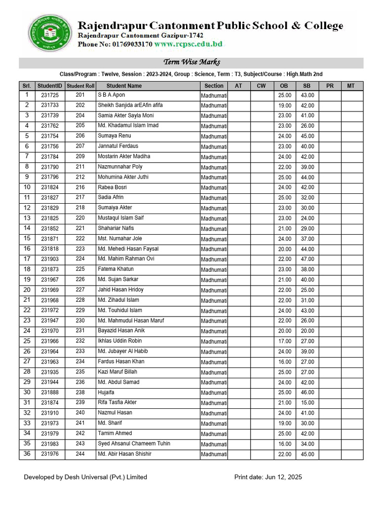 T3 - Higher Mathematics 2nd Paper | PDF