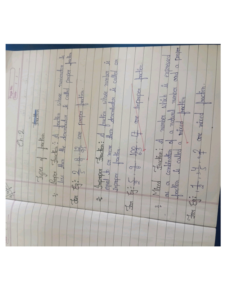 Maths Notebook Work | PDF