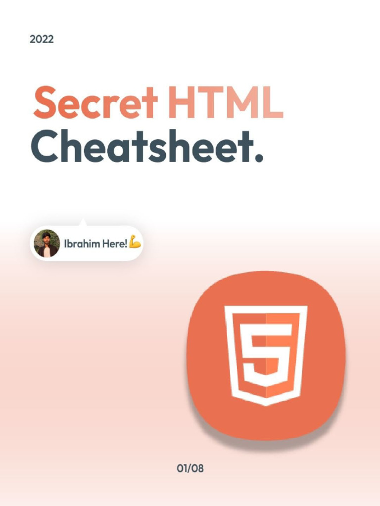 HTML Cheatsheet | PDF