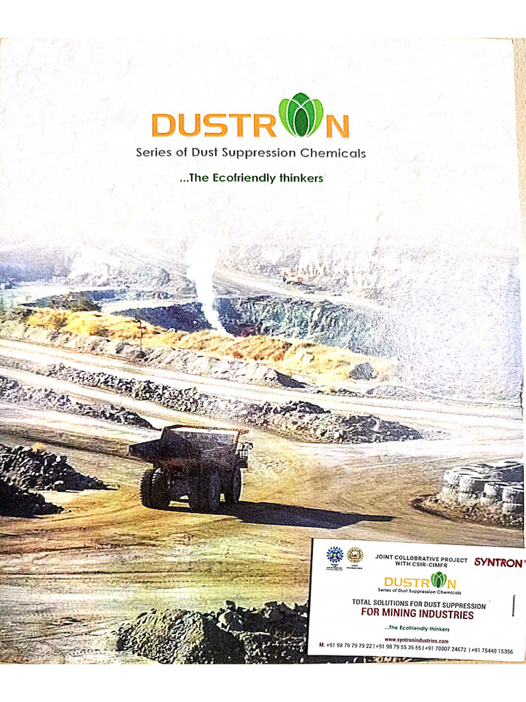 Dustron Dust Suppression | PDF