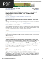 Airway Visualization Scoring Systems | PDF | Respiratory System ...