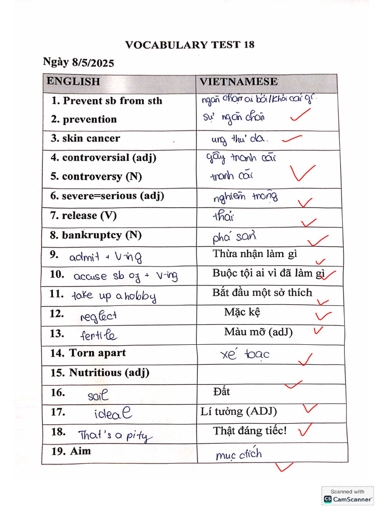 Test 18 | PDF