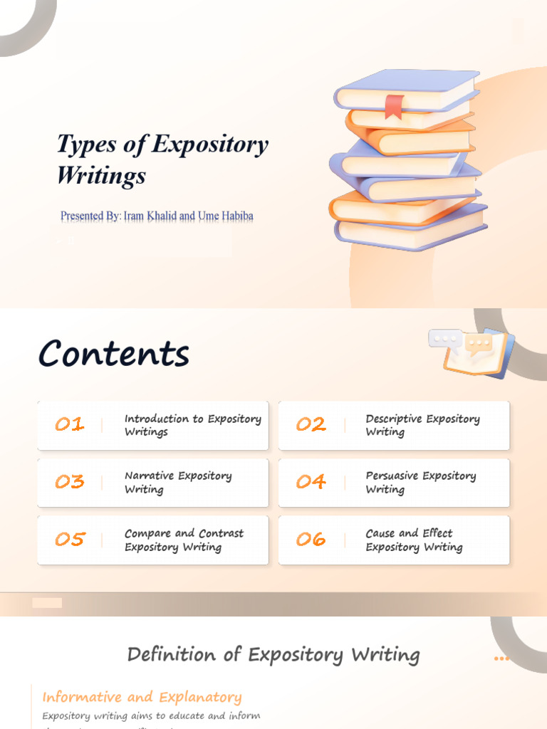 Types of Expository Writings! | PDF | Cognition | Cognitive Science