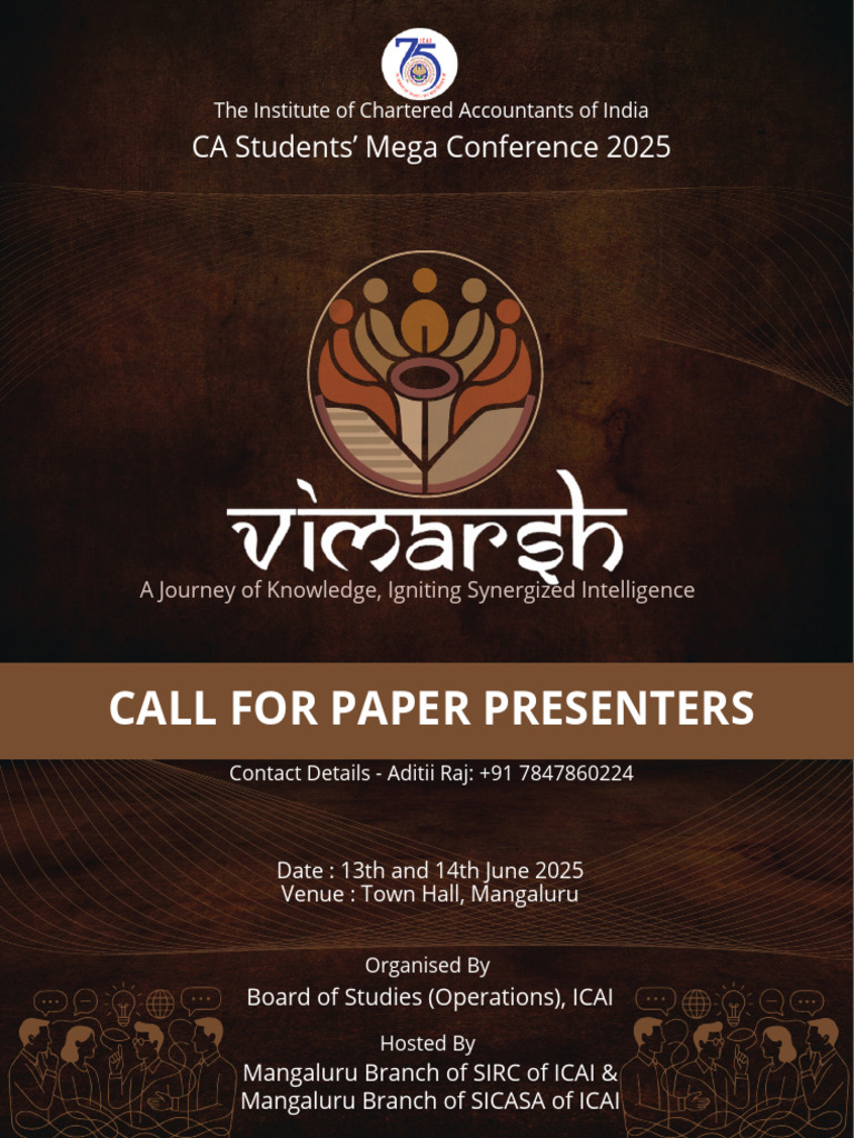 Call for Paper Presenters | PDF | Audit | Accounting
