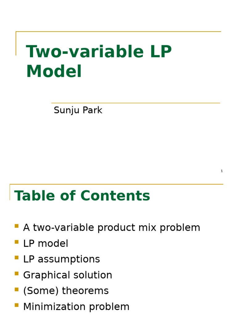 W2 1 Two Variable LP (Soldiers and Trains) | PDF | Mathematical Optimization | Mathematics Of ...