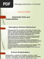 School Behaviour Management Guidance | PDF | Special Education | Teachers