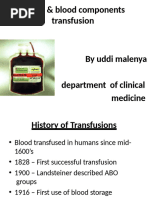 Blood Transfusion Timing Guidelines | PDF | Blood Transfusion | Human ...