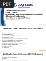 Capgemini Coding CheatSheet | PDF | String (Computer Science) | Matrix (Mathematics)