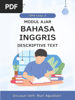 Modul Ajar Bahasa Inggris Kelas X Descriptive Text | PDF
