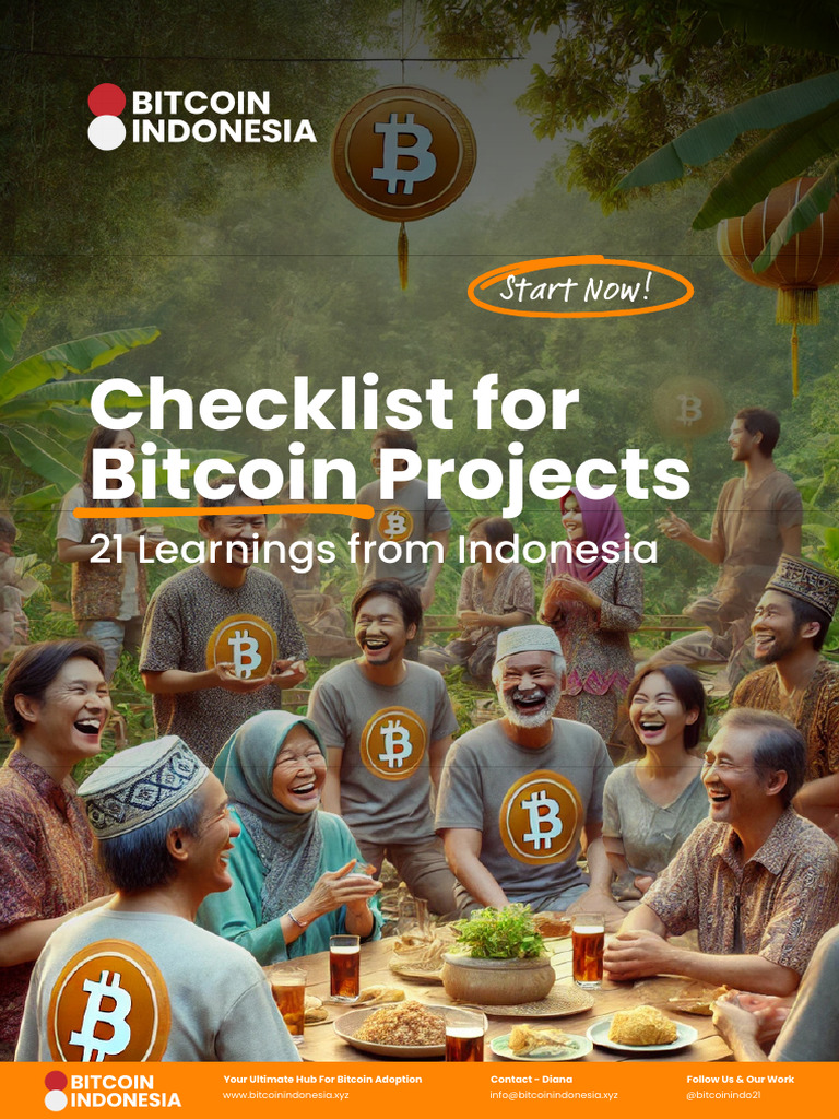 Checklist For Bitcoin Projects - Bitcoin Indonesia | PDF | Bitcoin