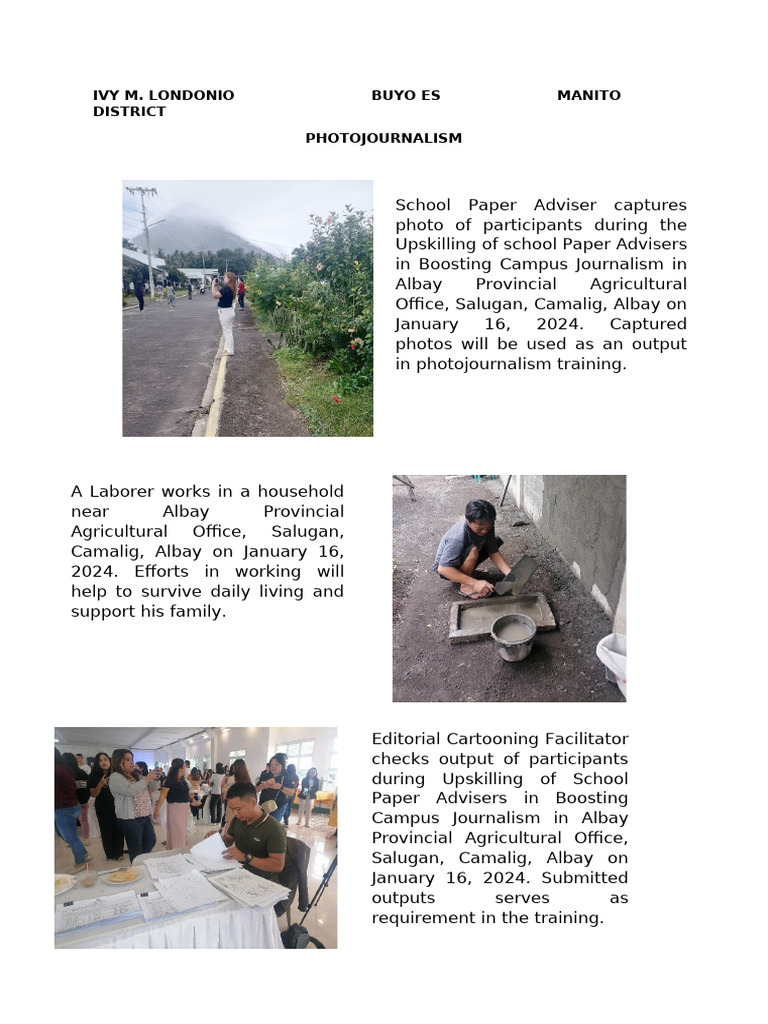 Ivy M. Londonio-Photojourn | PDF