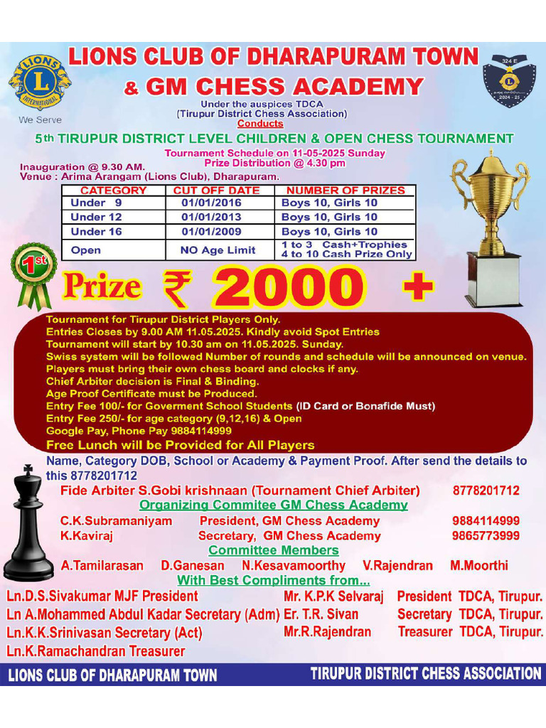 GM CHESS ACADEMY | PDF