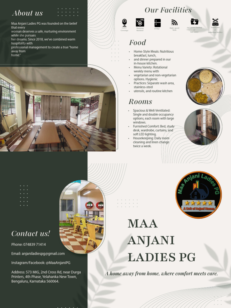 Maa Anjani Bi Fold 1 | PDF | Home | Eating Behaviors Of Humans