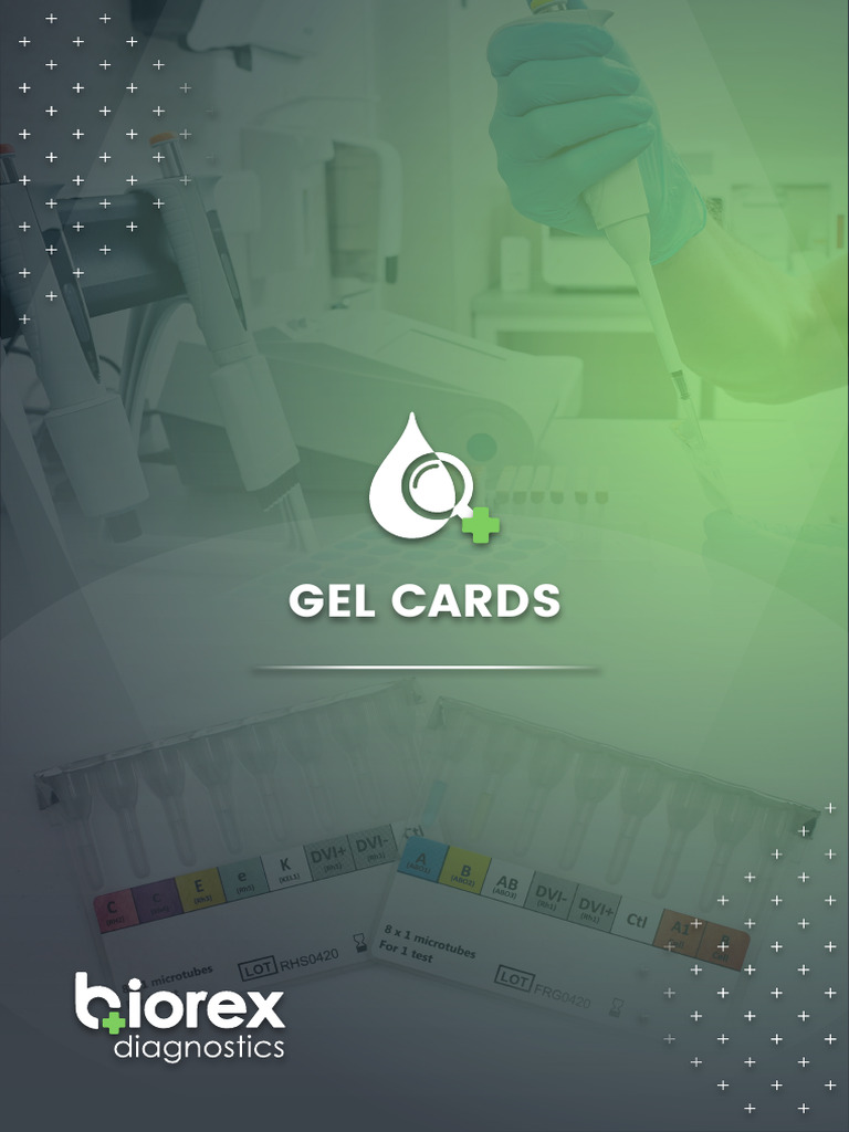 BR012BIO JUN24 Gel Cards | PDF | Body Fluids | Hematology