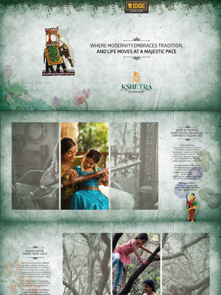 Kshetra Digital Brochure.5d00eef1a9723a59201f | PDF | Nature